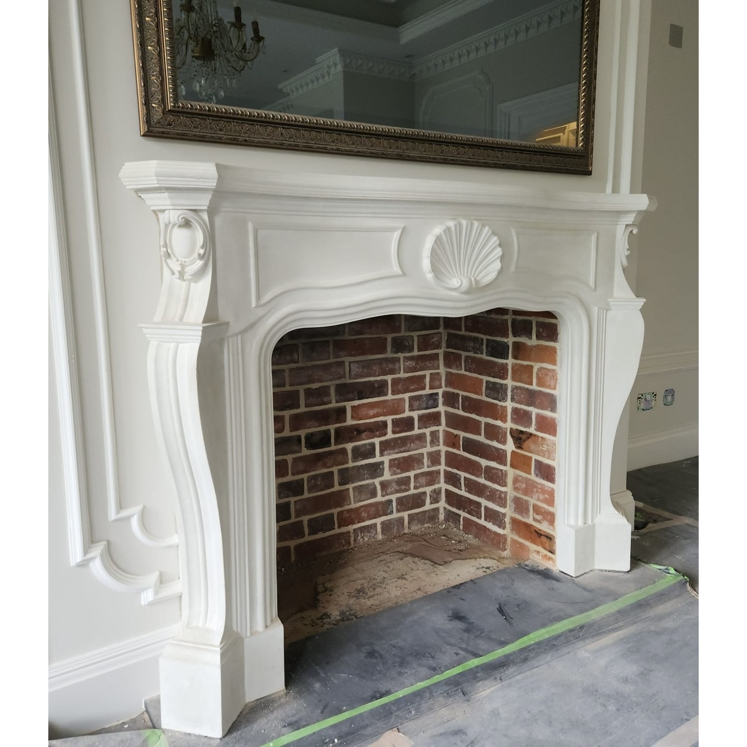 Versailles Fire Surround | Ornate Fibrous Plaster Mantel | Plaster ...