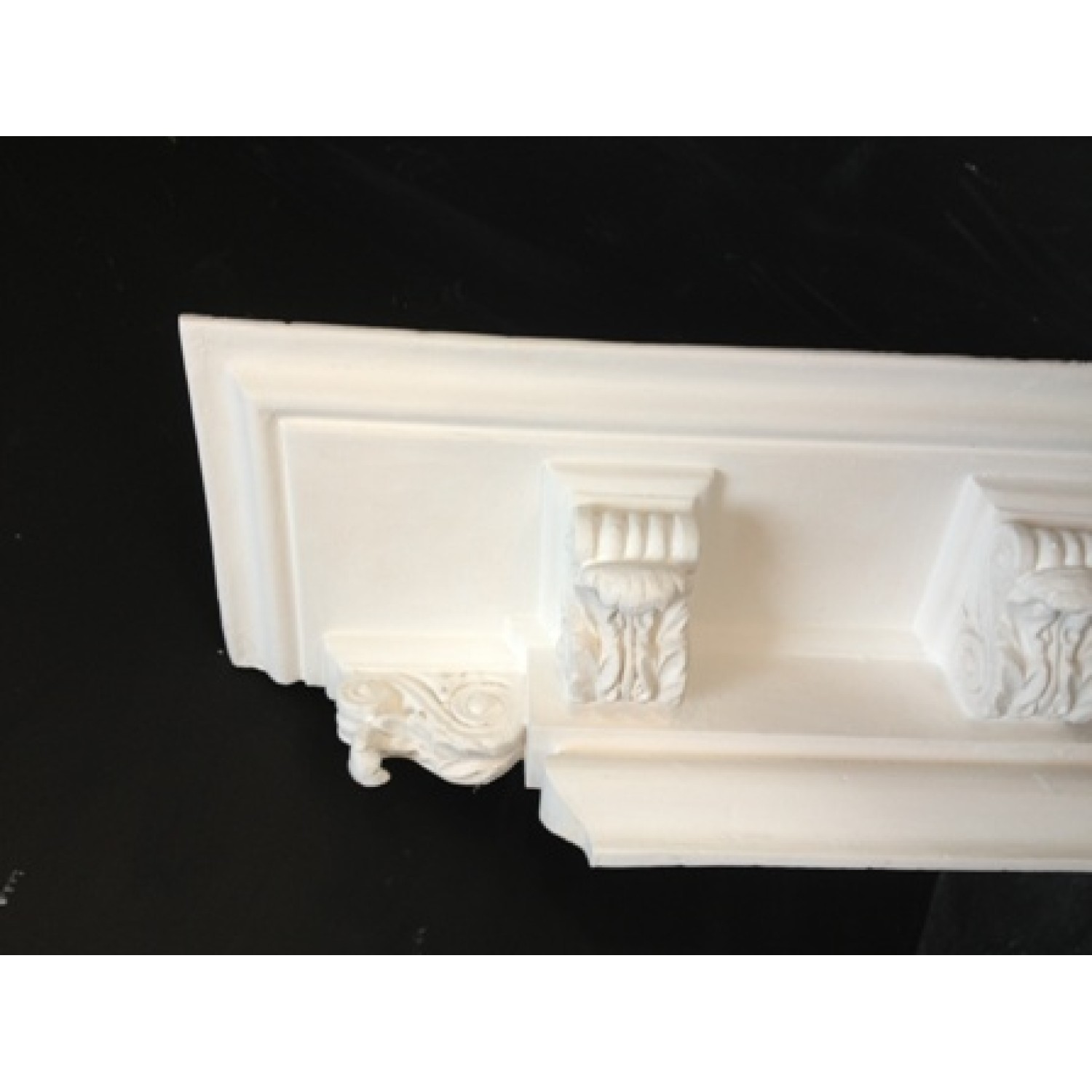 Entrance Hall Cornice | Decorative Blocks & Flower | 200mm Ceiling x ...